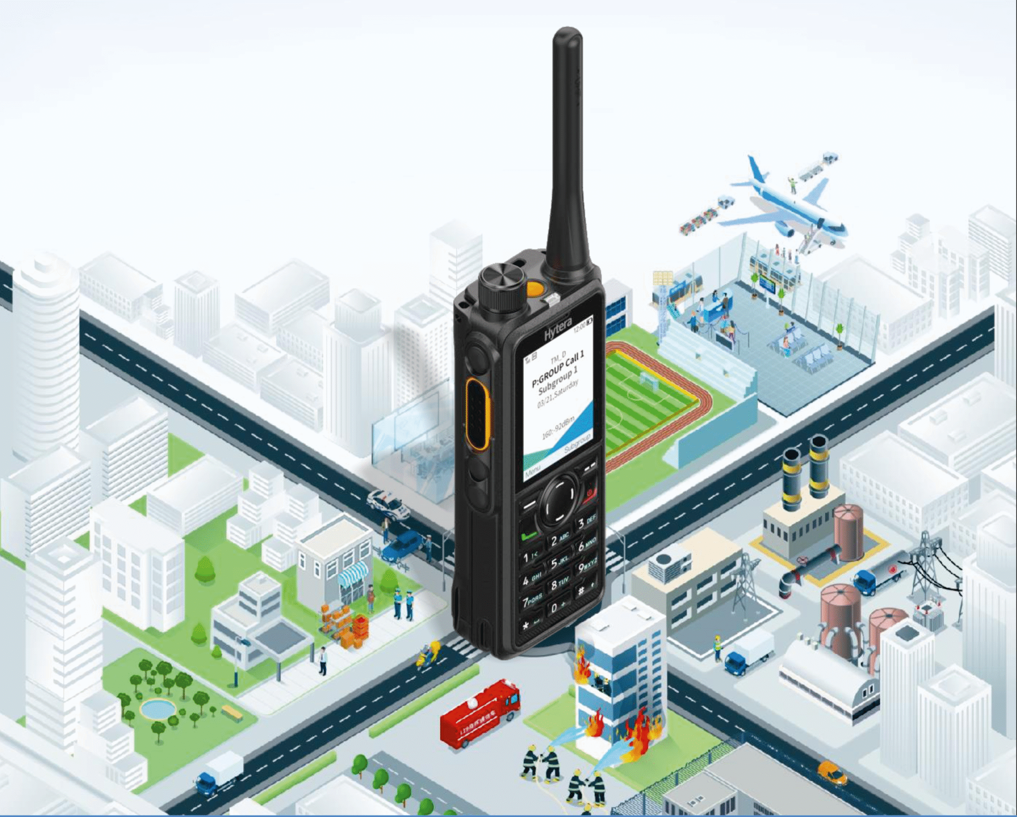 HP789 Professional DMR Two-Way Radio – eesair.com